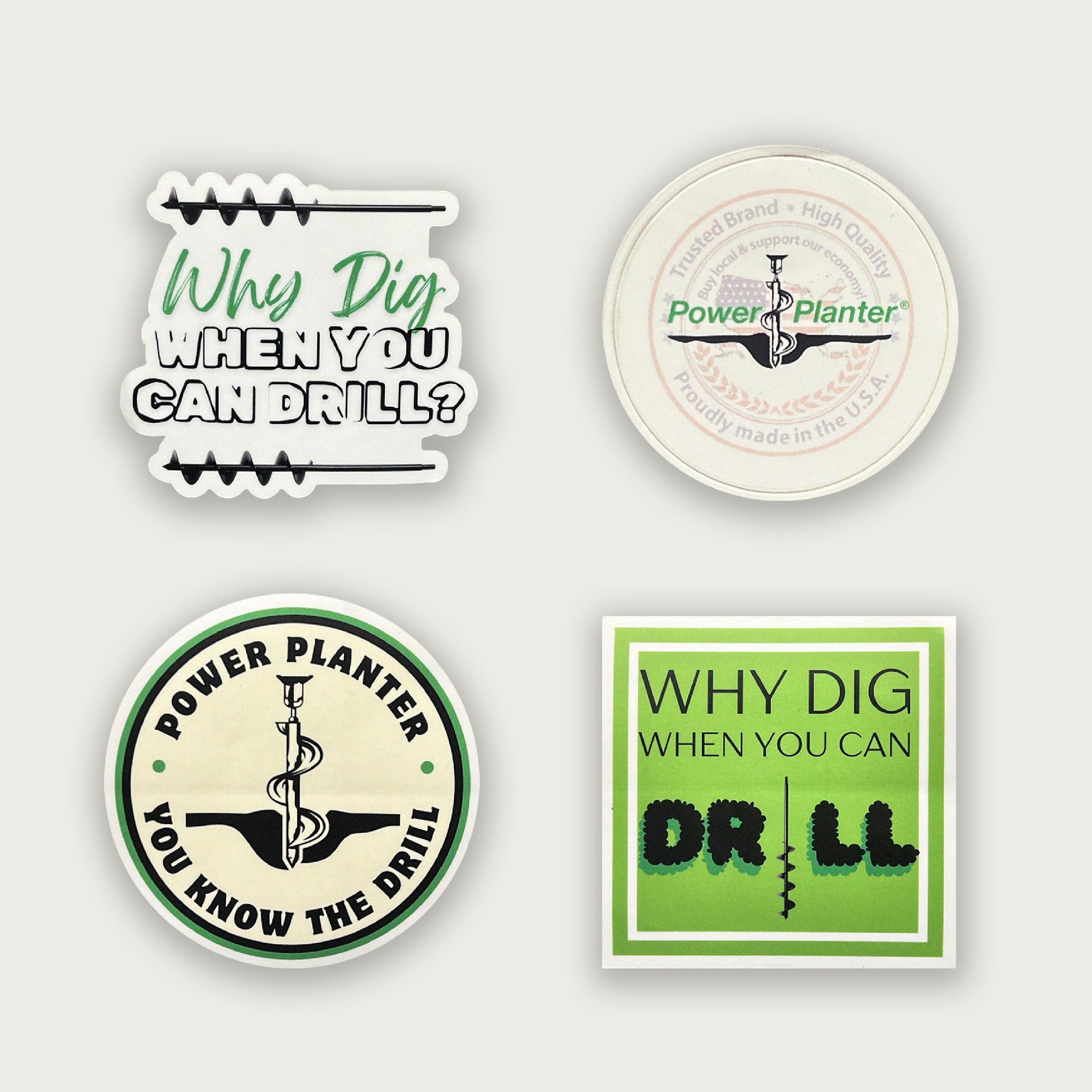 Power Planter Sticker Bundle